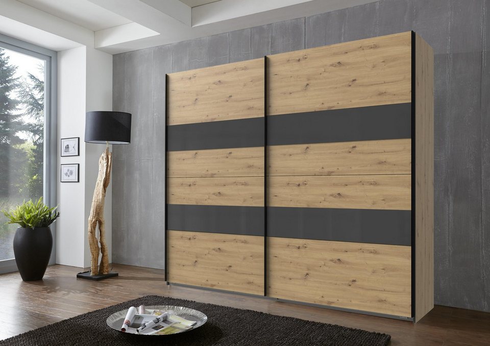 Wimex Kleiderschrank In Artisan Eiche Nachbildung Mit 2 Türen Und 4