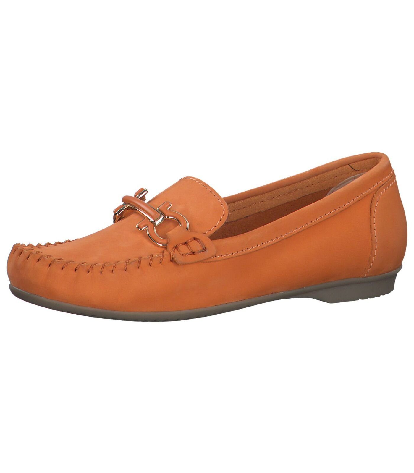 MARCO TOZZI Slipper Leder Slipper, Absatzform: flach