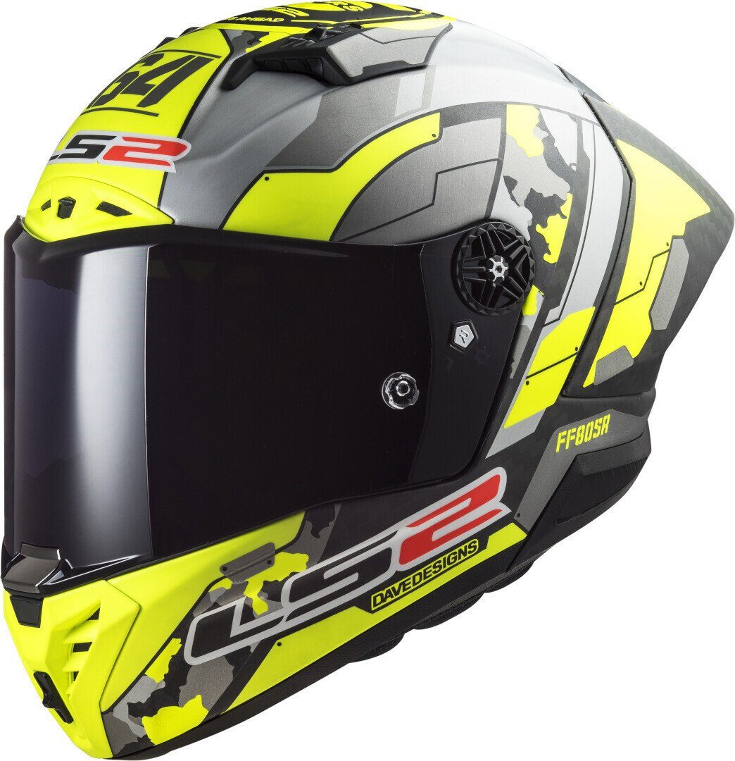 LS2 Motorradhelm FF805 Thunder Space Carbon Helm
