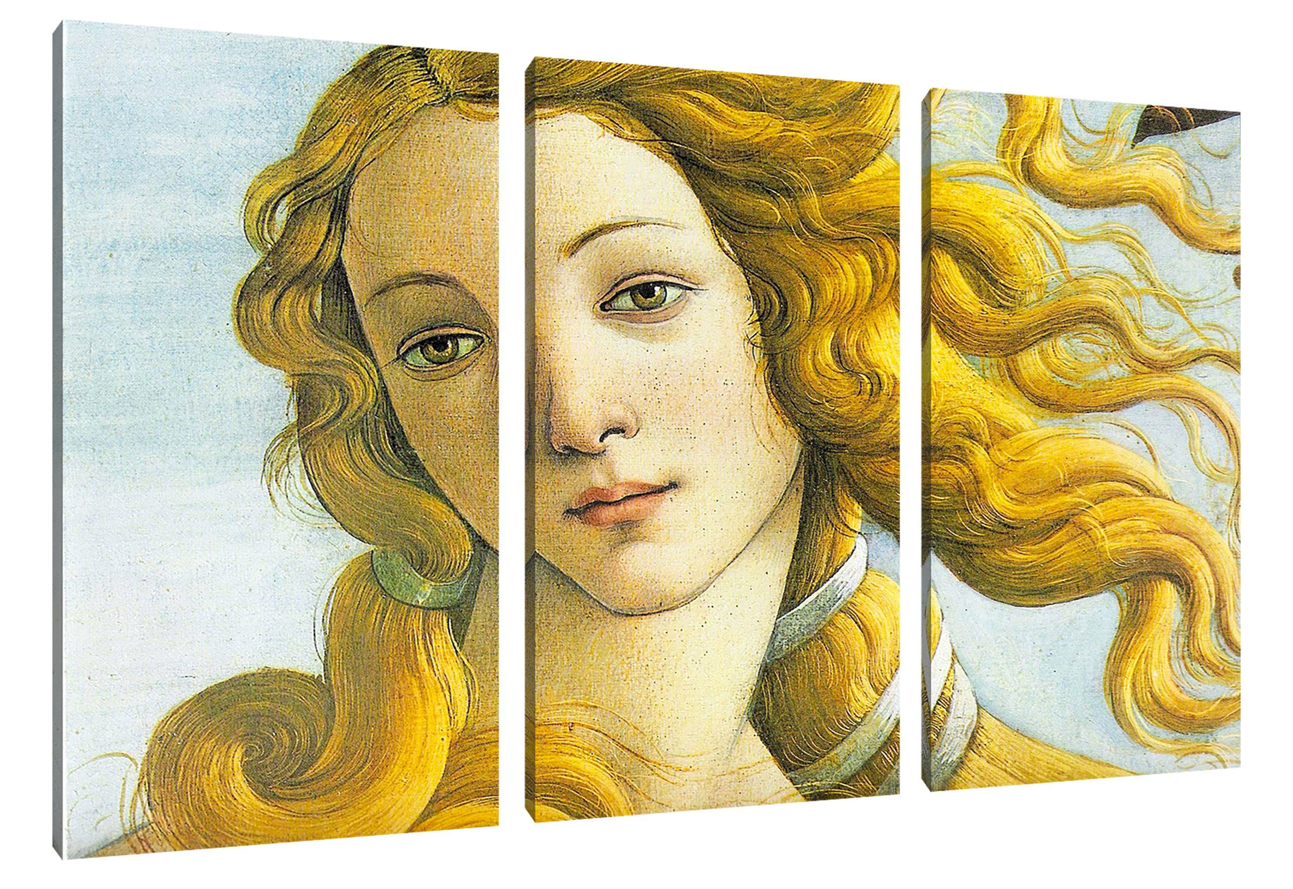 Pixxprint Leinwandbild Sandro Botticelli - Die Geburt der Venus ...