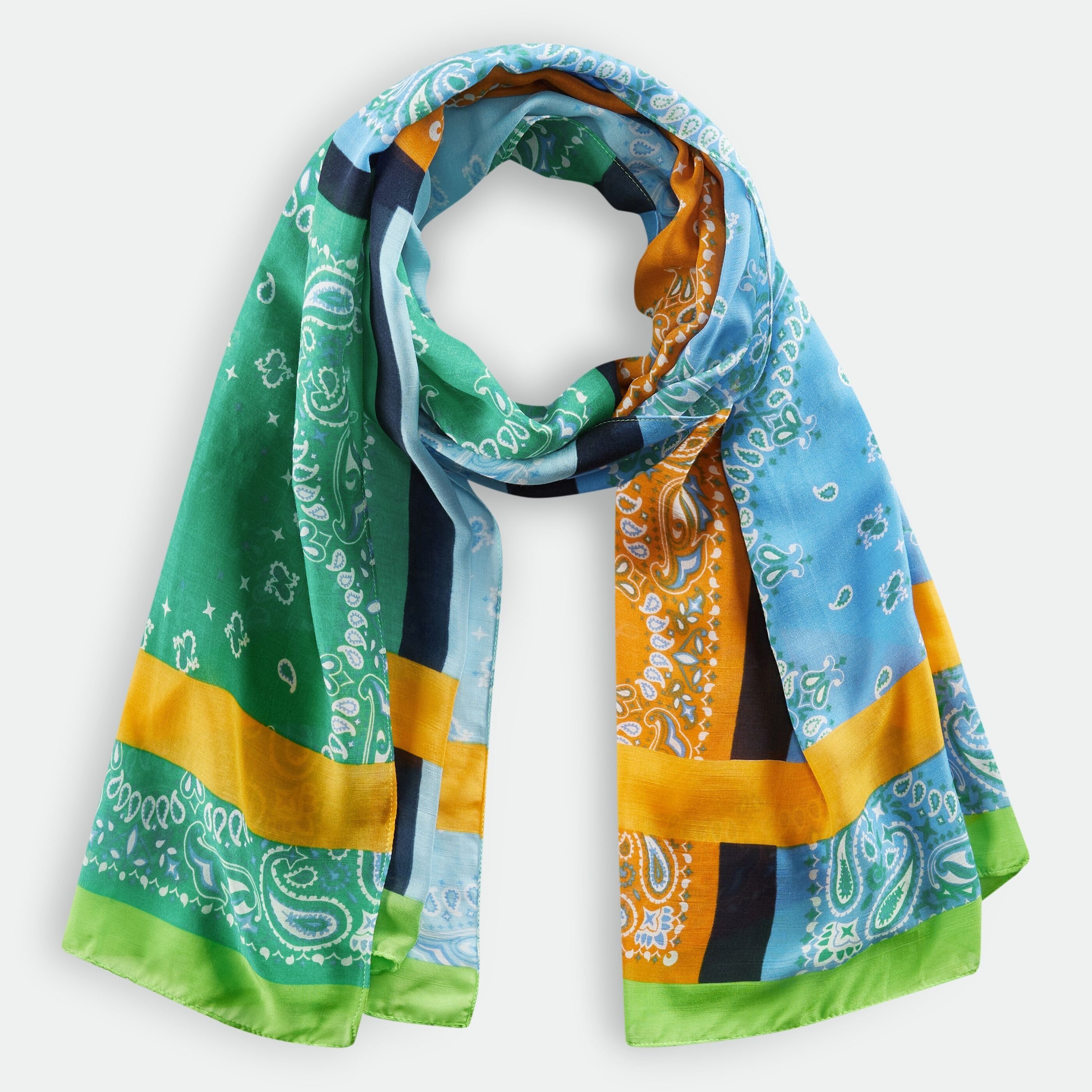 Codello Modeschal Aus Nachhaltiger Viskose Paisley Print Im