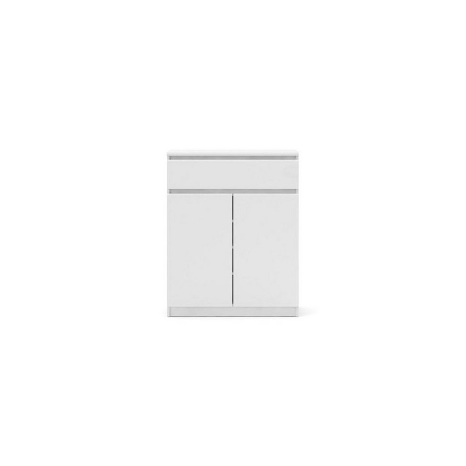 Ebuy24 Sideboard Nada Sideboard 2 Türen Og 1 Schublade Weiss