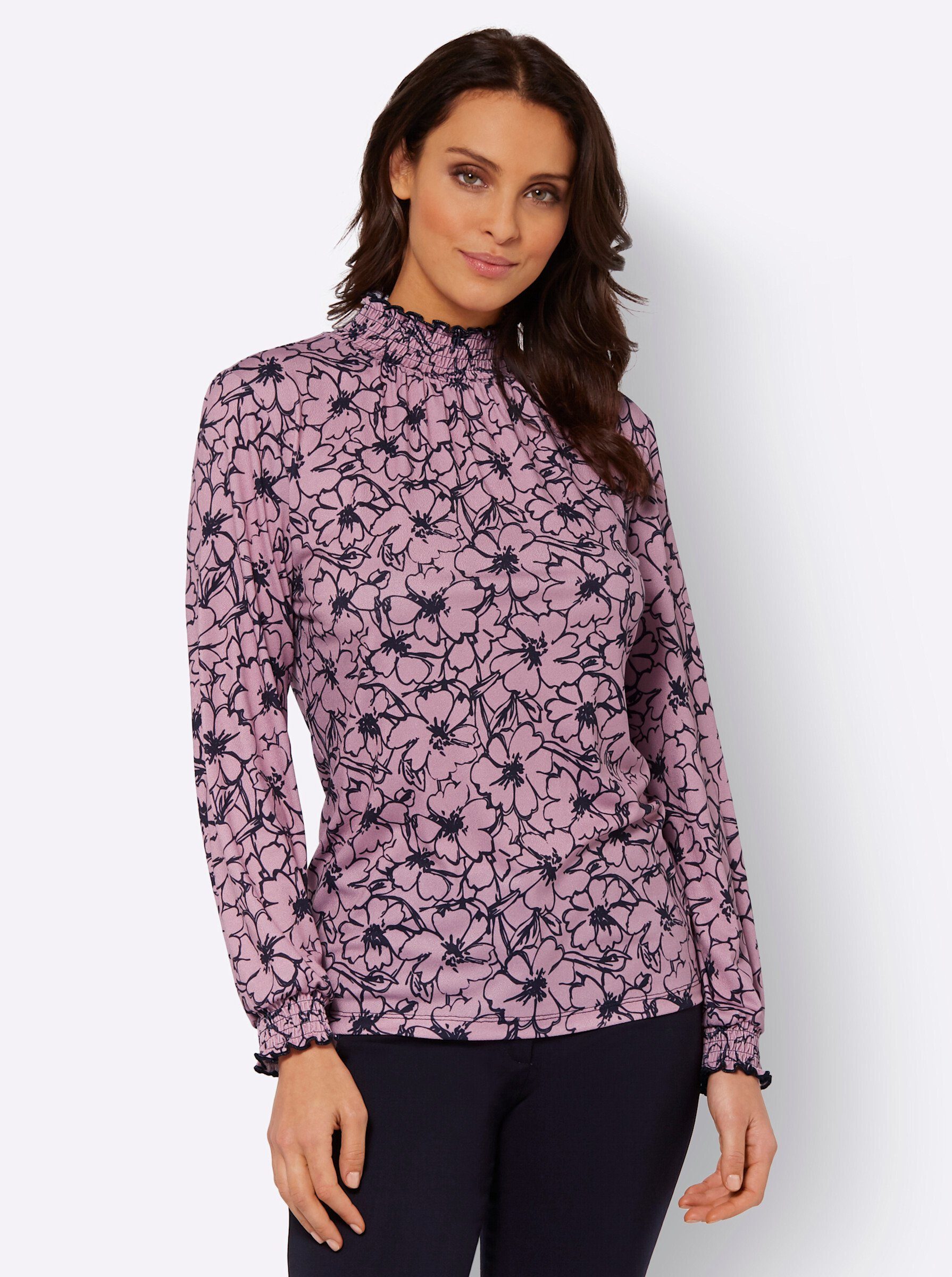 Witt Klassische Bluse Langarmshirt