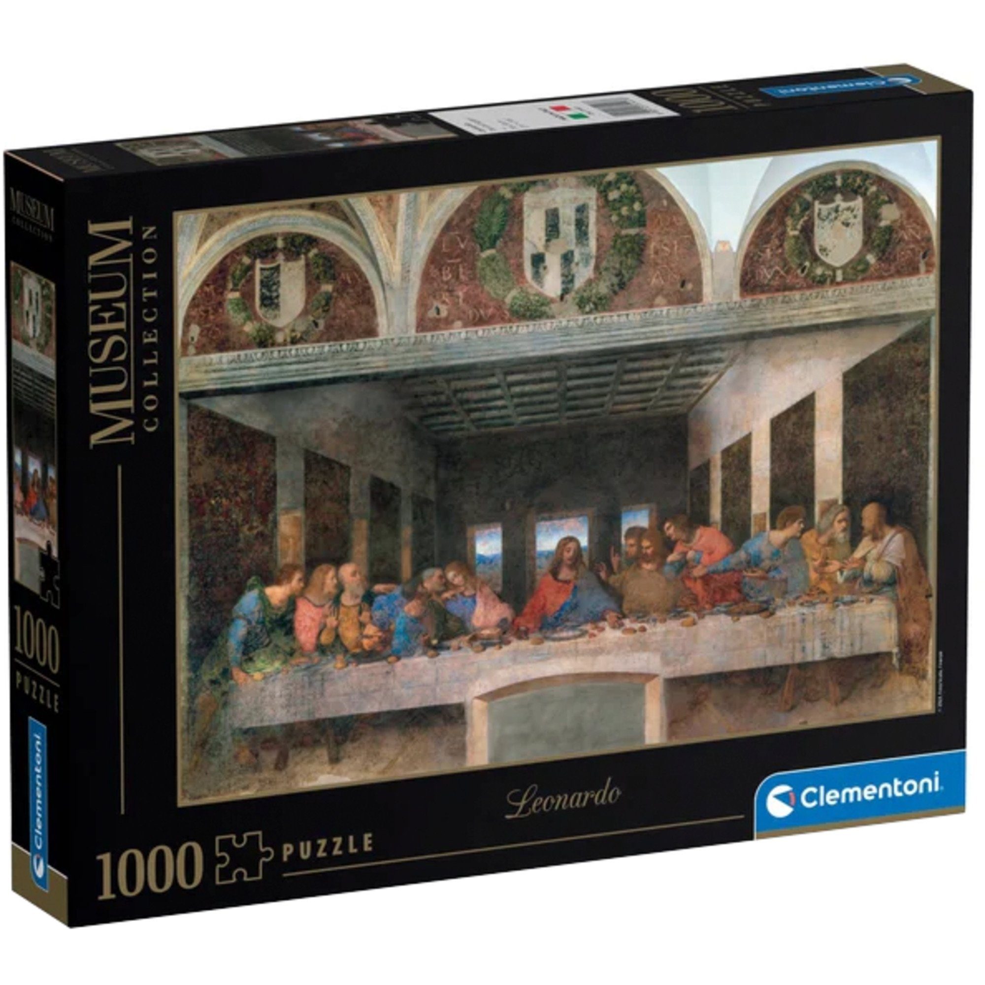 Clementoni® Puzzle Museum Collection: Leonardo - Das Abendmahl, 1000 Puzzleteile