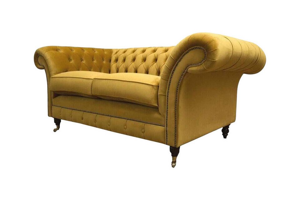 Jvmoebel Sofa Sofa 2 Sitzer Couch Polster Sofa Textil Stoff