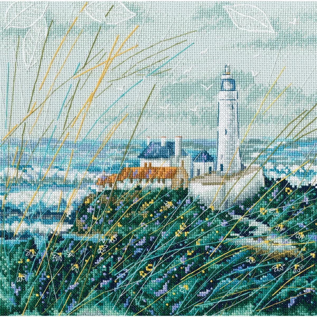 RTO Kreativset RTO Kreuzstich Set "Stürmische See" M694, Zählmuster, 25x25 cm, (embroidery kit)