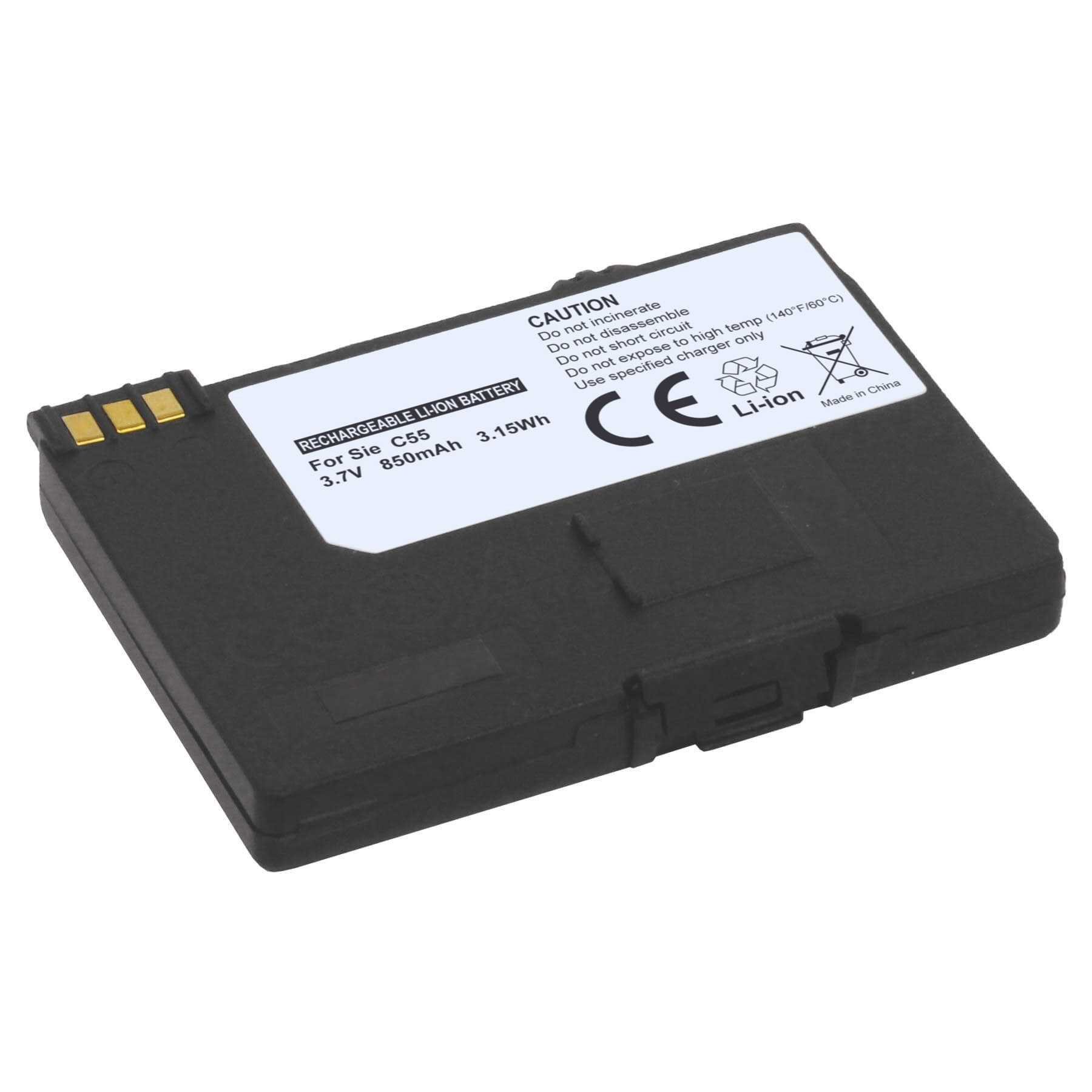 mtb more energy Akku Siemens EBA-510 für C55...(Li-Ion) Kamera-Akku ...