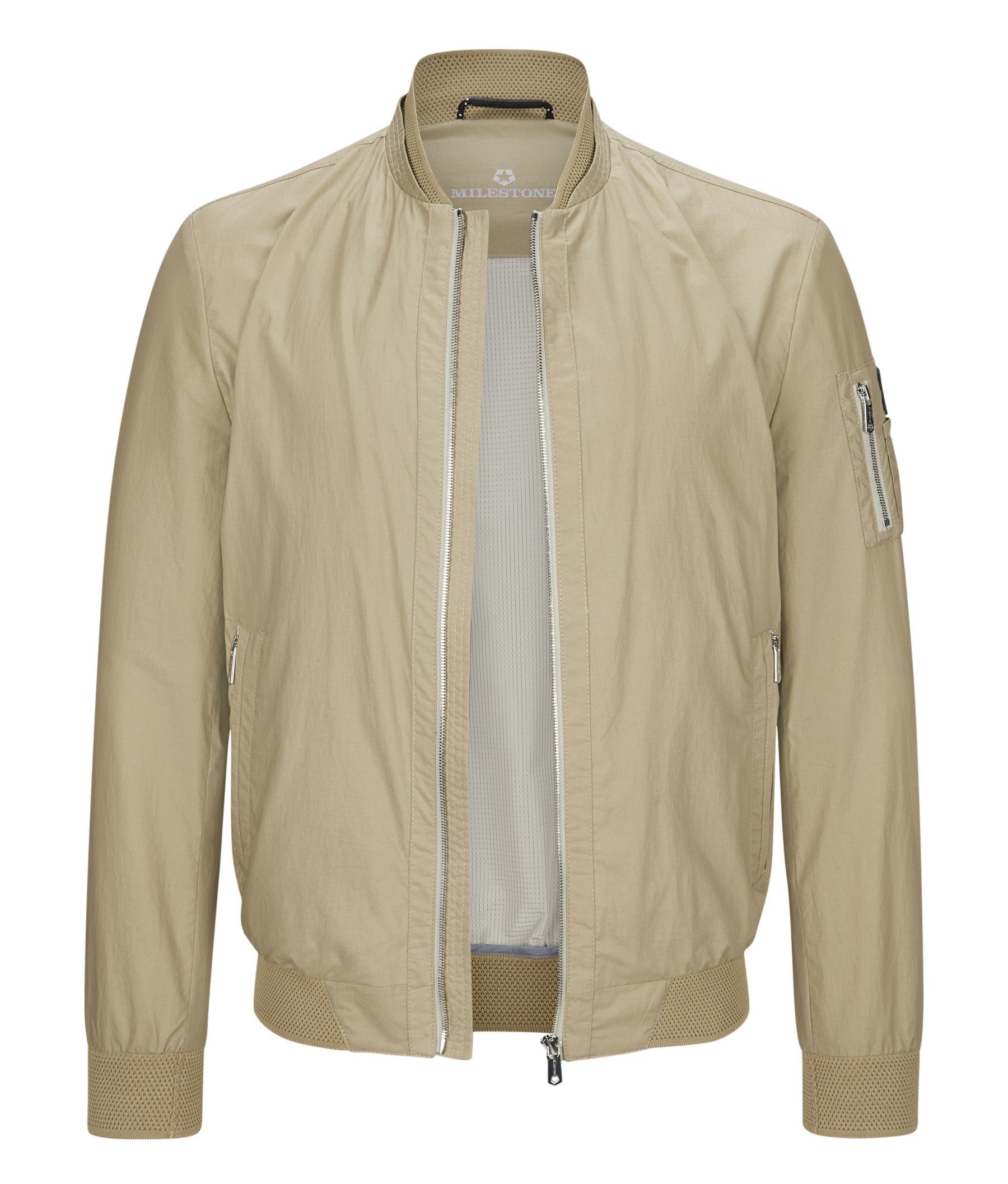 Milestone Blouson Msvinicio Leichte Übergangsjacke Atmungsaktiv Und