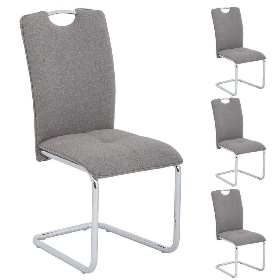 Idimex Esszimmerstuhl Eleonora Set 4 St Schwingstuhl Esszimmerstuhl