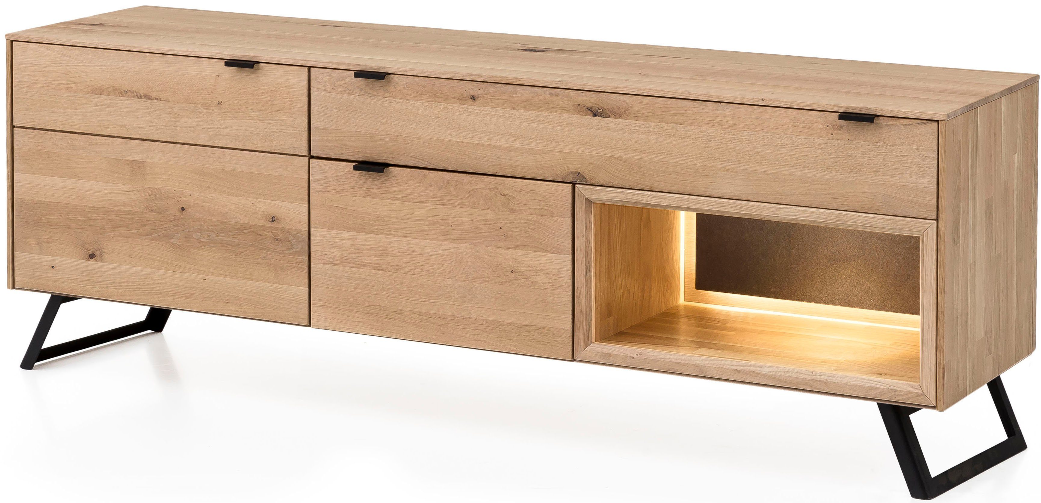 Lowboards wildeiche-massiv online kaufen | OTTO