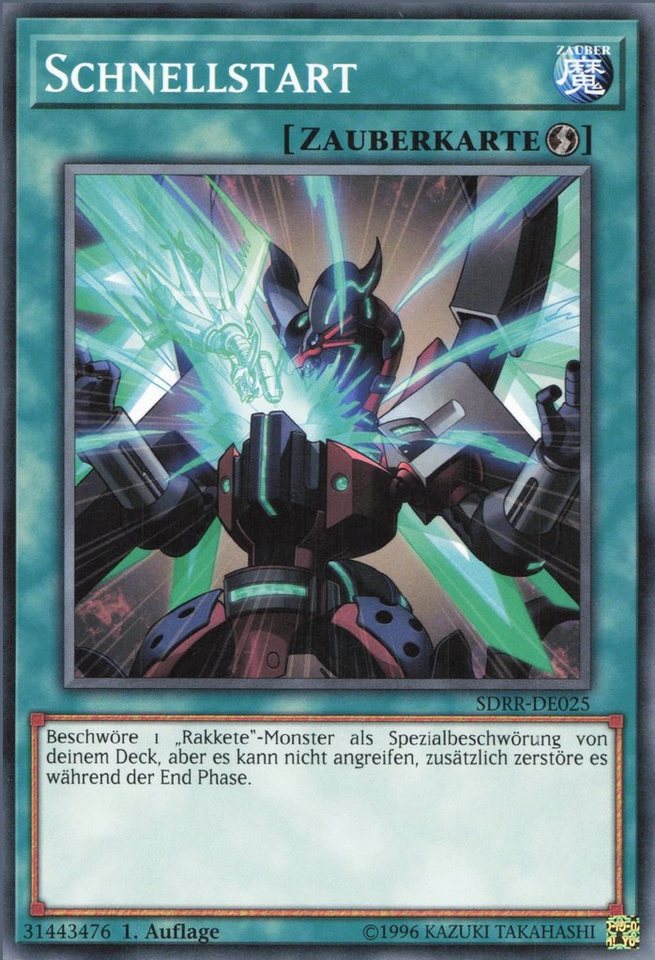 Recollectibles Sammelkarte Yugioh Karte Schnellstart Deutsch Yu Gi Oh