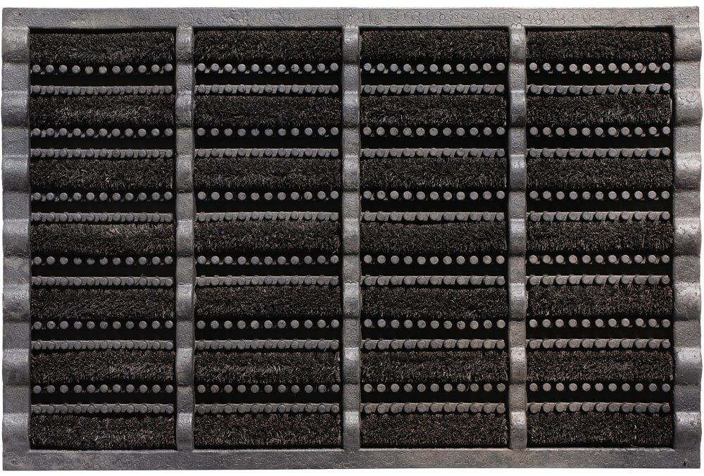 Fußmatte Kokosmatte Schwarz Als Aussen Gummi Sauberlaufmatte Matches21