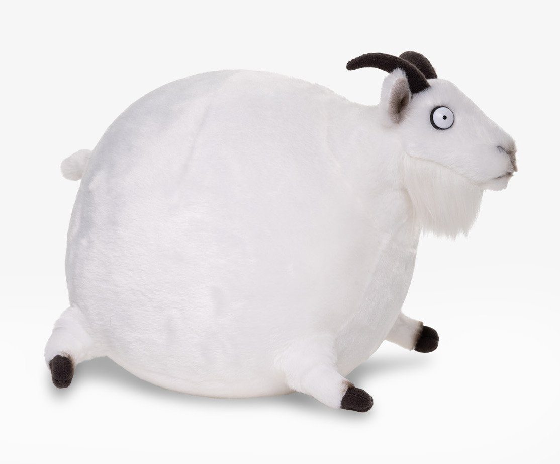 Uni-Toys Kuscheltier ROLLIN' WILD - Bergziege, Ziege - 28 / 22 cm ...