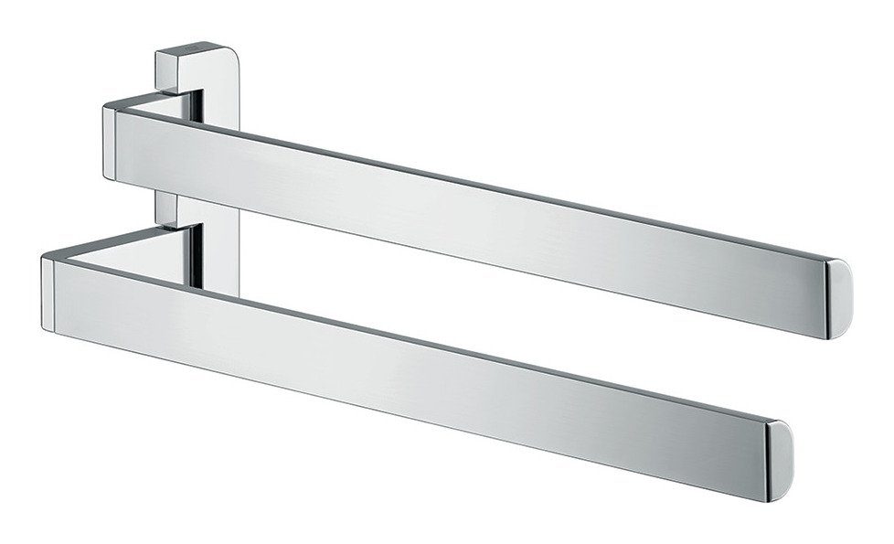 hansgrohe Handtuchhalter Axor Universal Softsquare, Handtuchhalter zweiarmig - Brushed Gold Optic