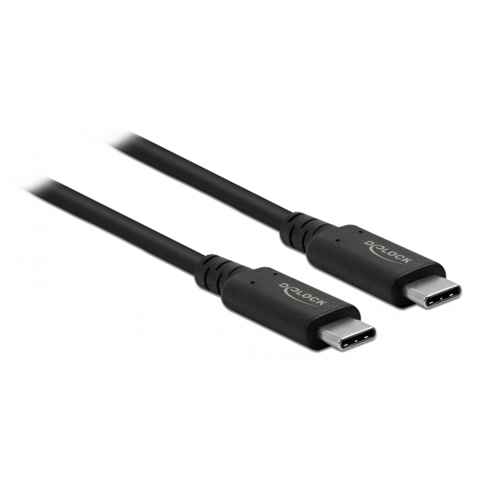 Delock USB4 Gen 3x2 Kabel, USB-C Stecker > USB-C Stecker Computer-Kabel ...