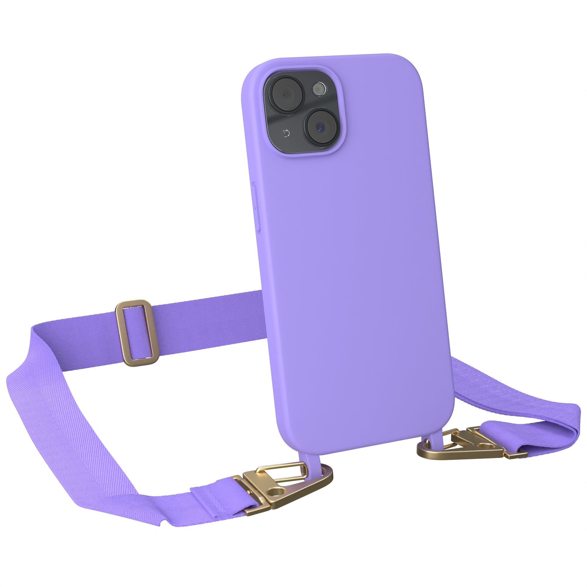 Eazy Case Handykette Karabiner Breitband Für Apple Iphone 15 61 Zoll