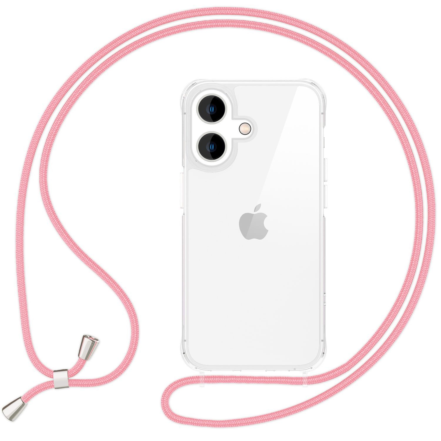 Nalia Handykette Apple Iphone 16 Plus Klare Hülle Mit Band Zum