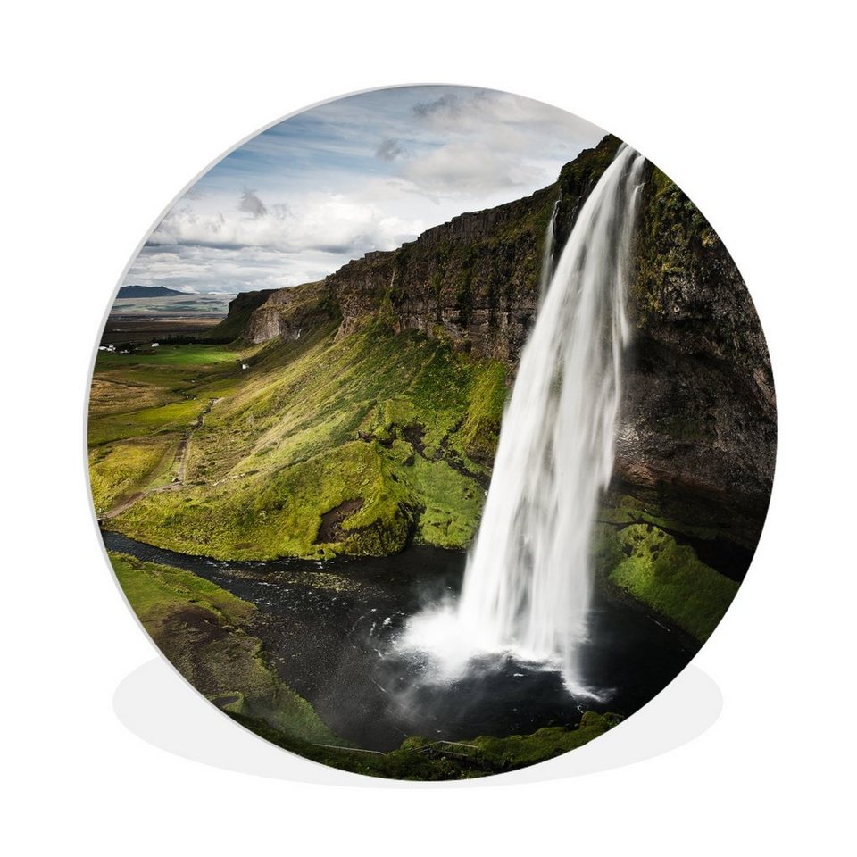Muchowow Gemälde Wasserfall Berg Dschungel 1 St Kreis