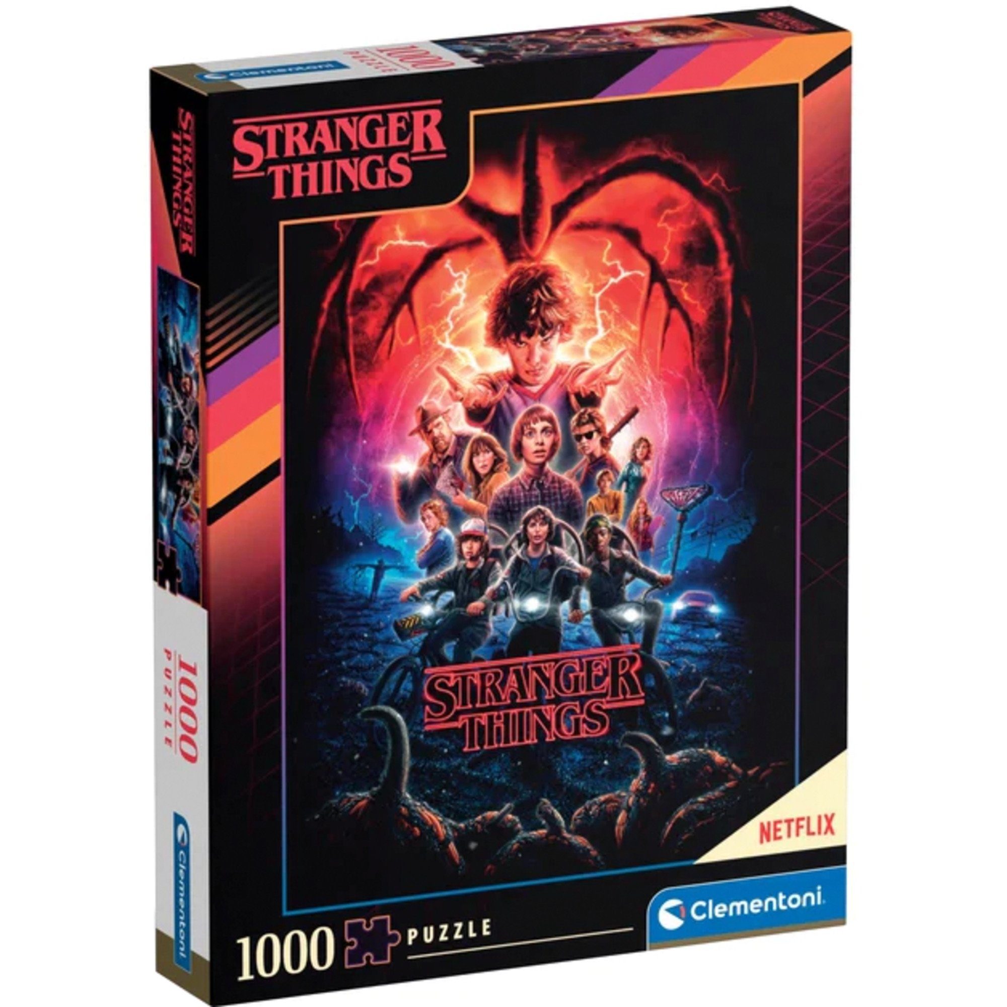 ᐅ Clementoni® Puzzle Netflix Stranger Things 2, 1000 Puzzleteile | OTTO