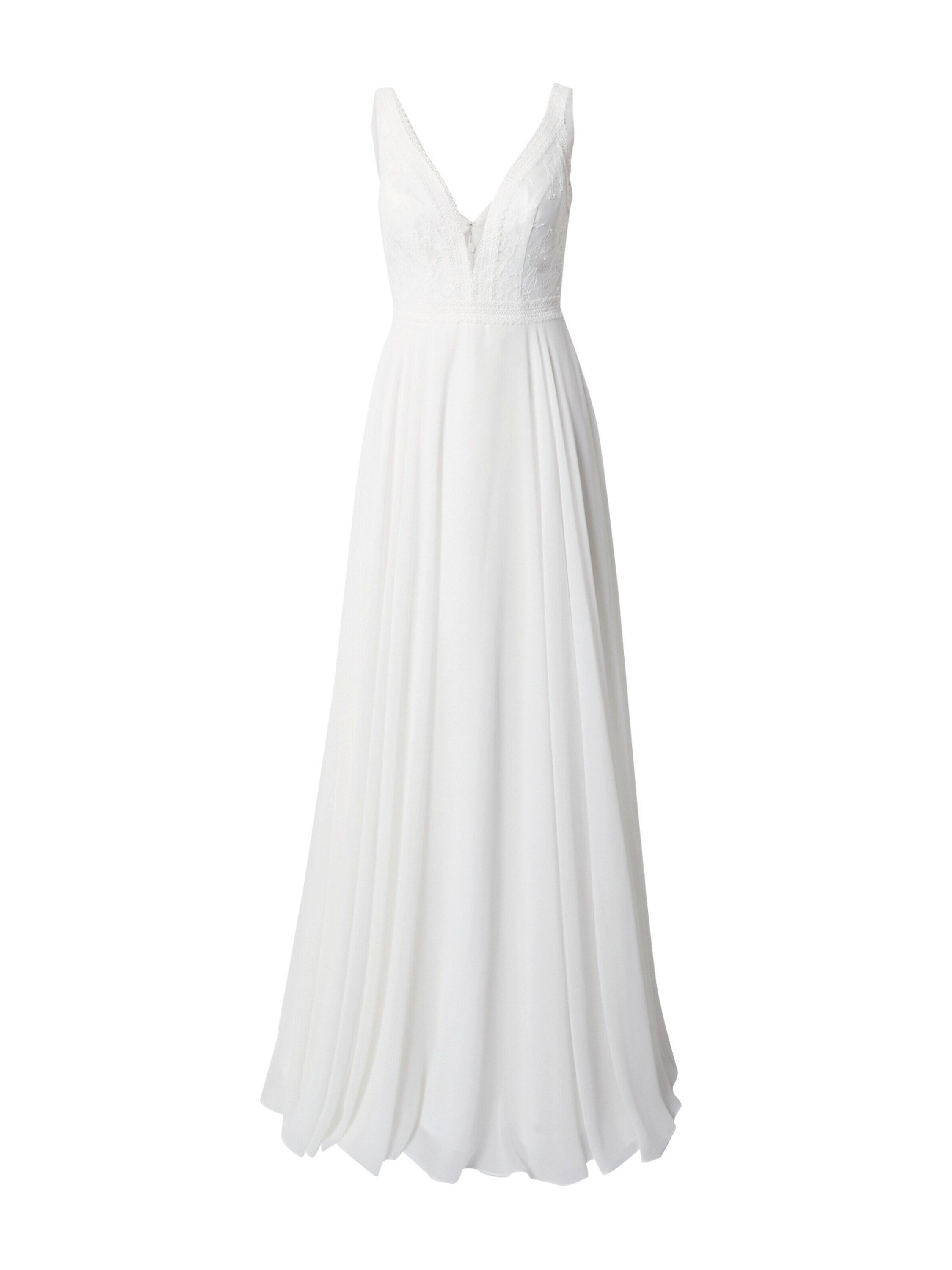 MAGIC BRIDE Abendkleid (1-tlg) Spitze, Verdeckter Reißverschluss