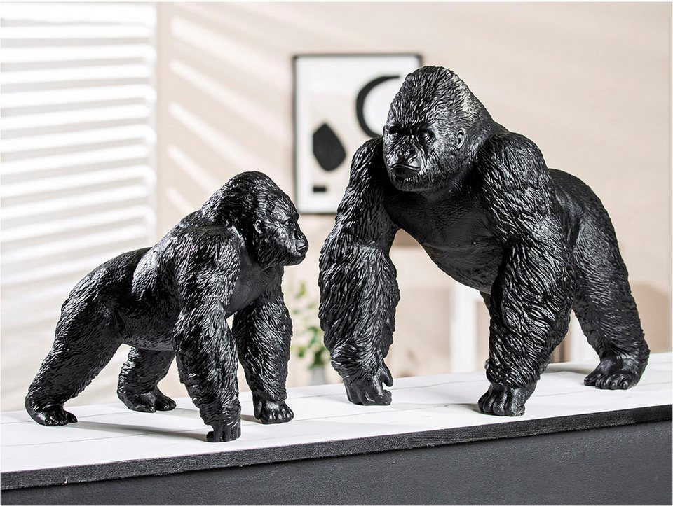 Casablanca By Gilde Tierfigur Skulptur Gorilla 1 St