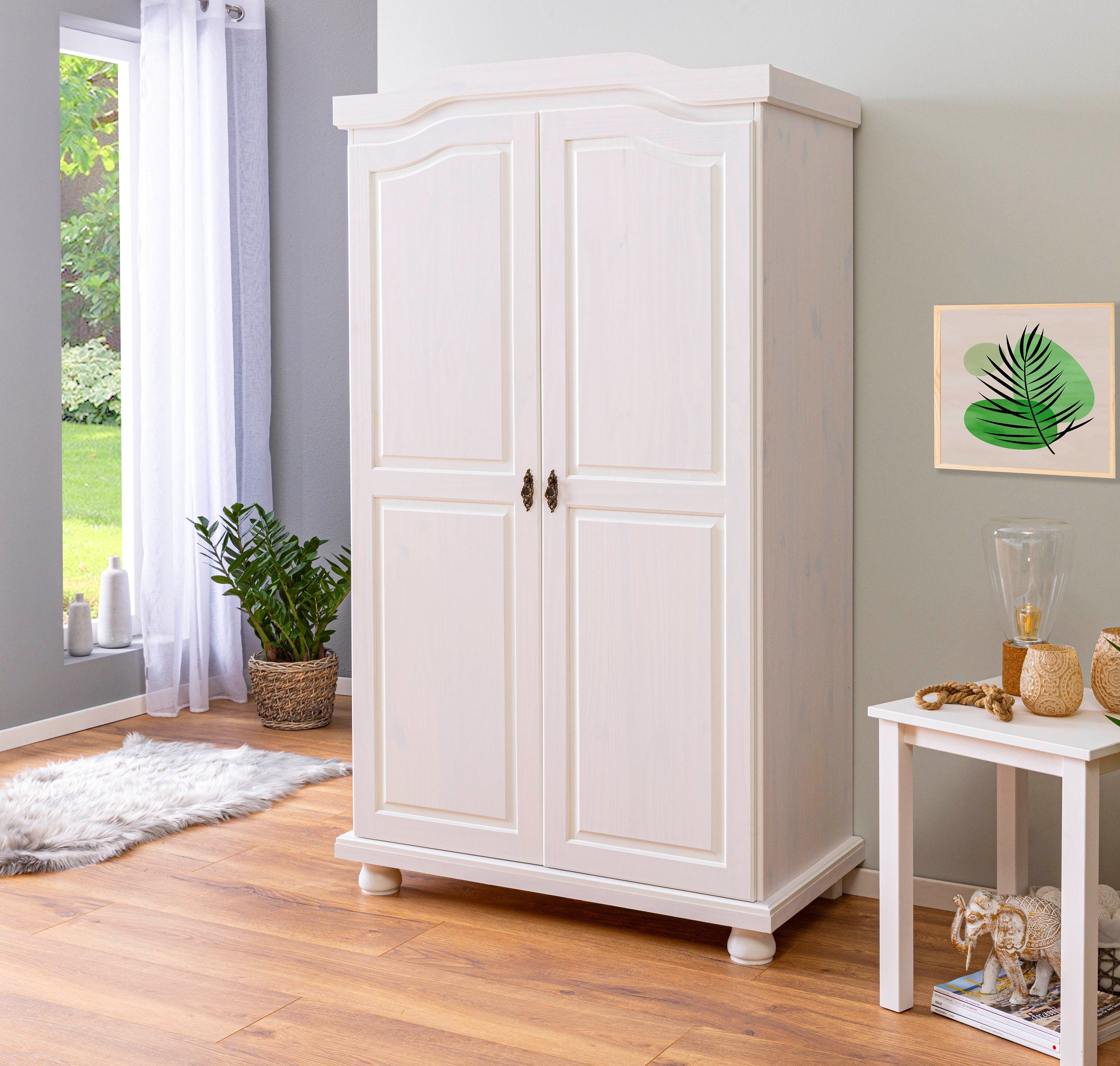 Kleiderschrank Weiss Landhaus