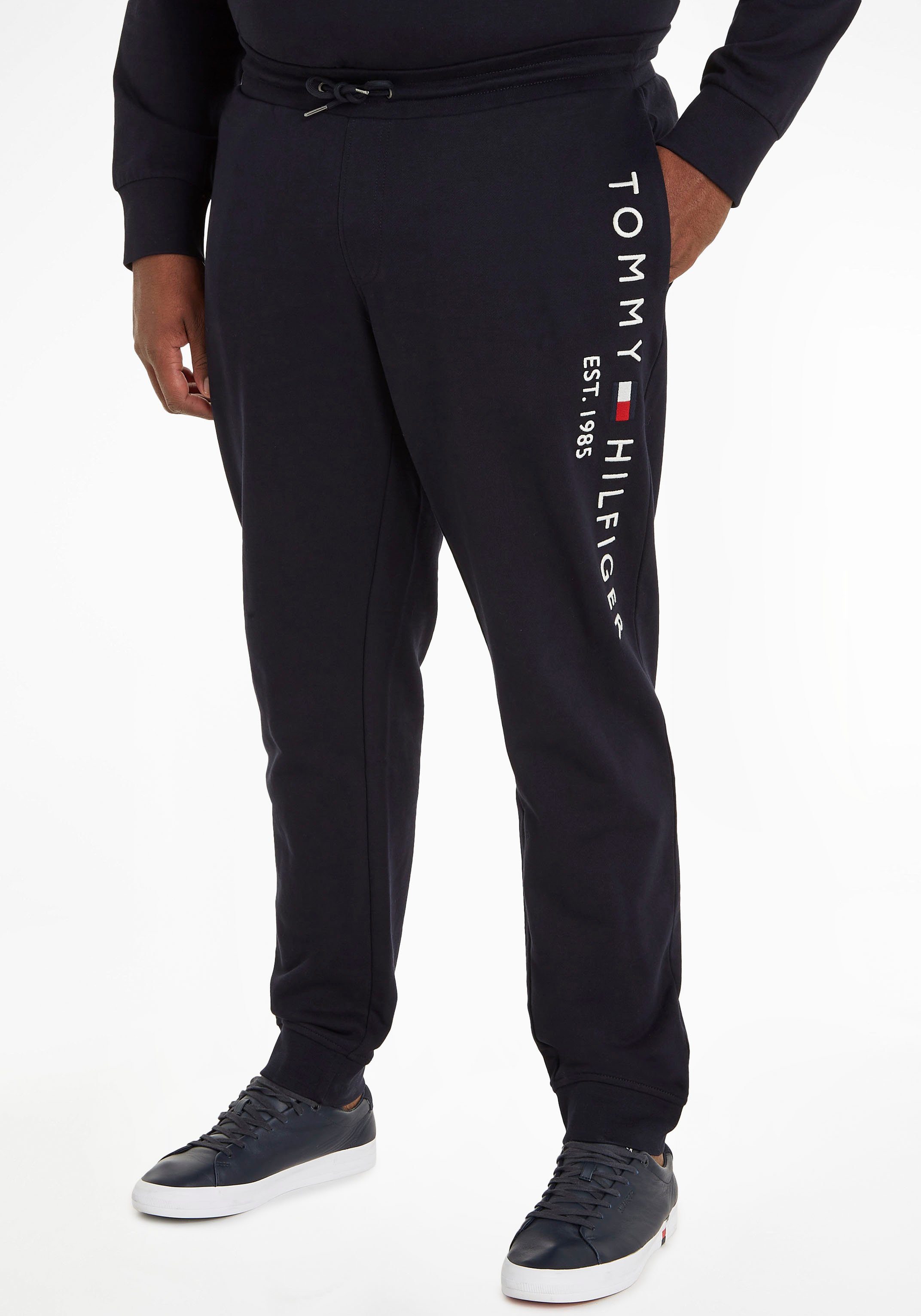 Tommy Hilfiger Big And Tall Jogginghose Mit Tommy Hilfiger Ösen Am Kordelzug