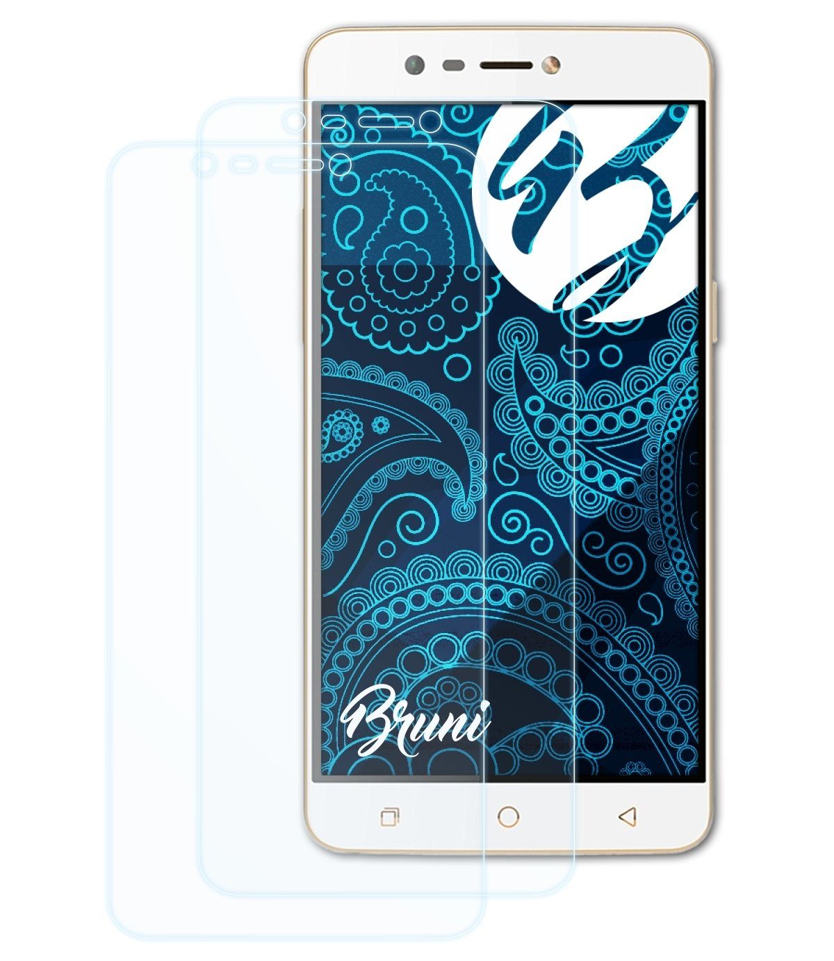 Bruni Schutzfolie Glasklare Displayschutzfolie Für Coolpad Mega 3 2