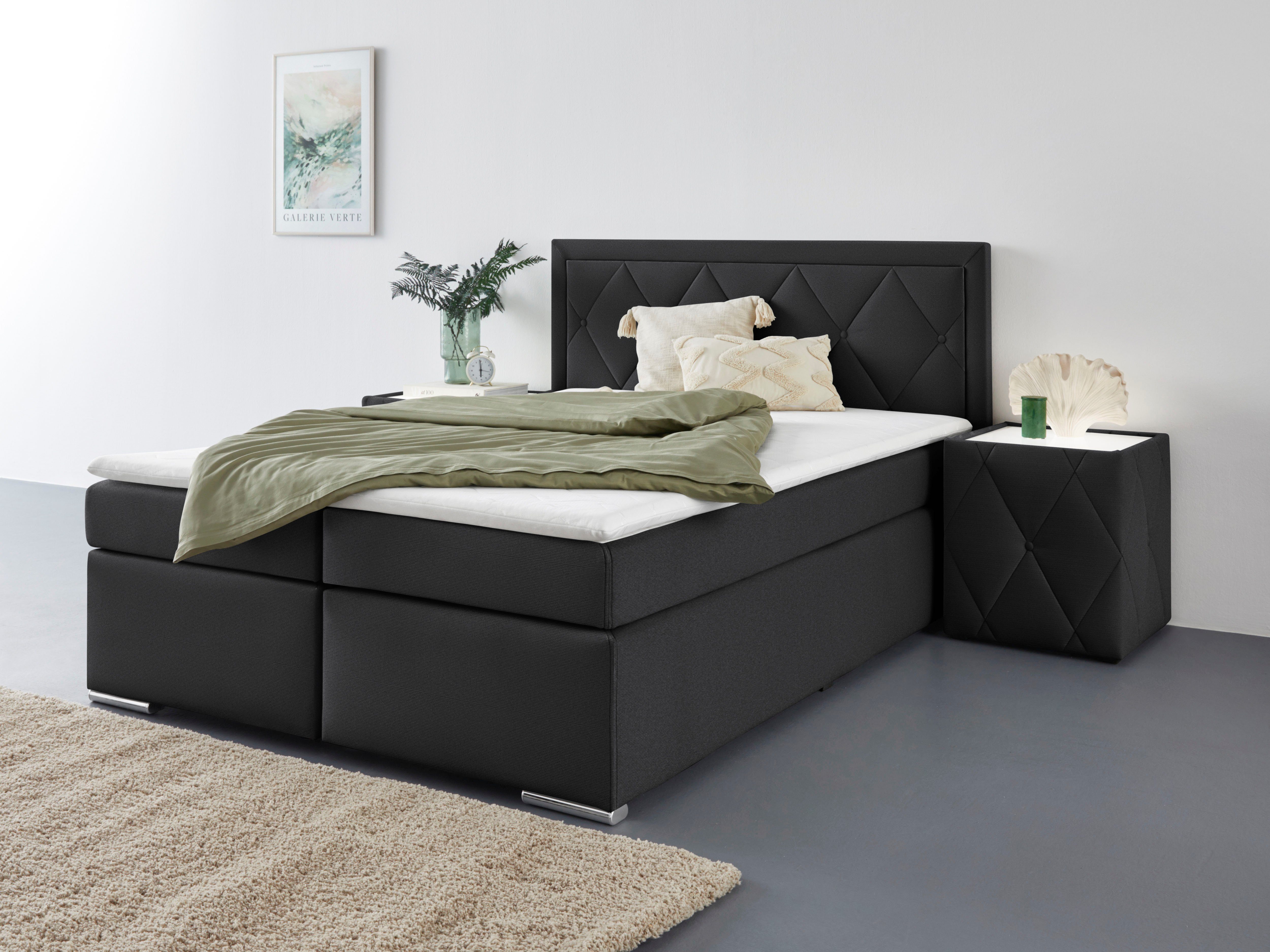 Boxspringbetten 140x200 H3 online kaufen | OTTO