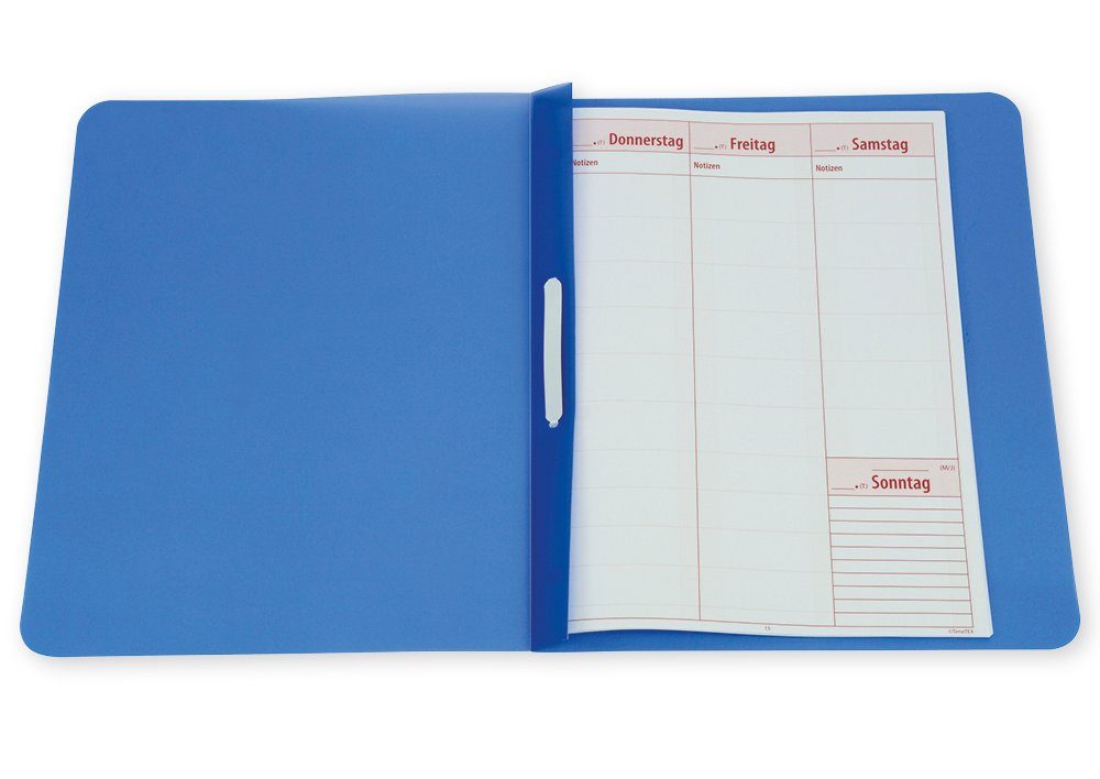 TimeTEX Hefter Schnellhefter „Rückwärts“ 10-tlg., farbig sortiert