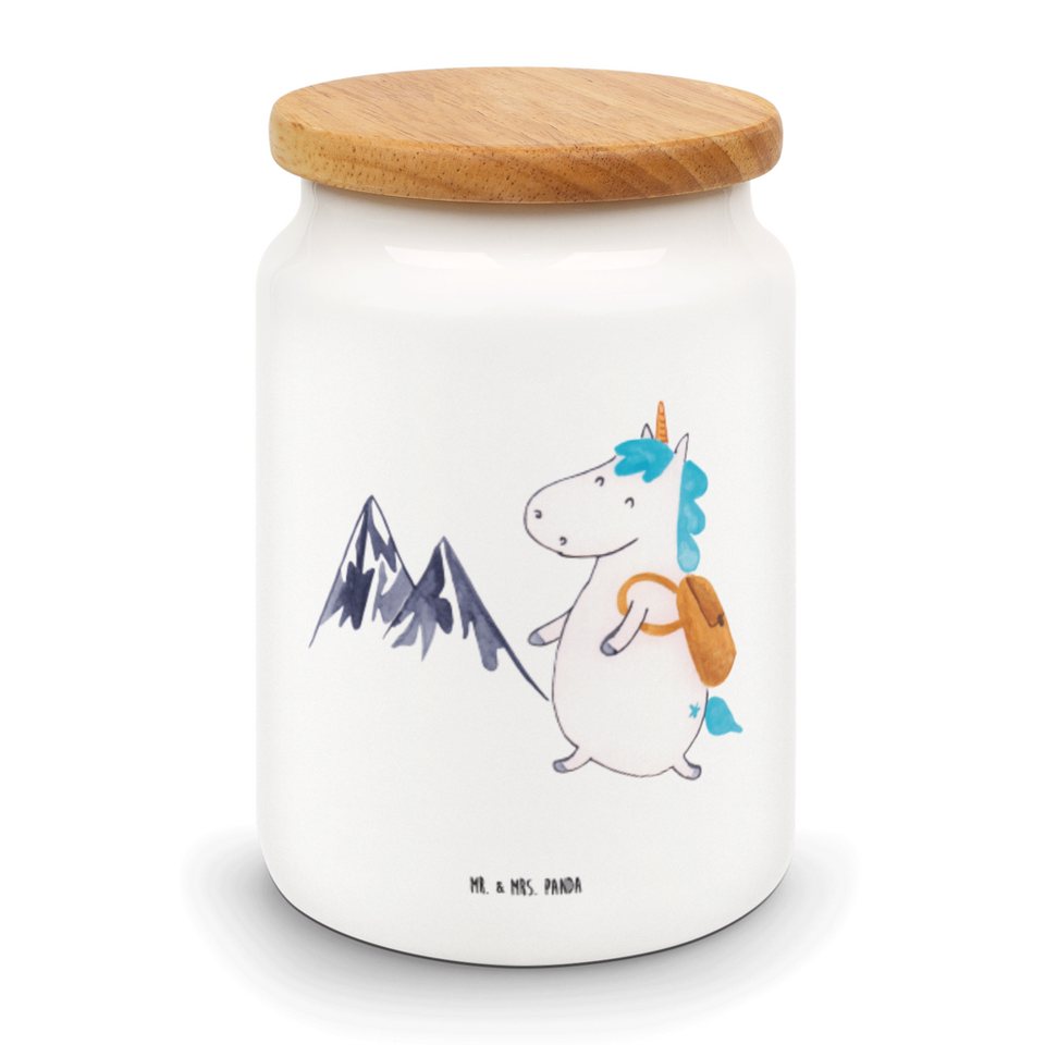 Mr And Mrs Panda Vorratsdose Einhorn Bergsteiger Weiß Geschenk