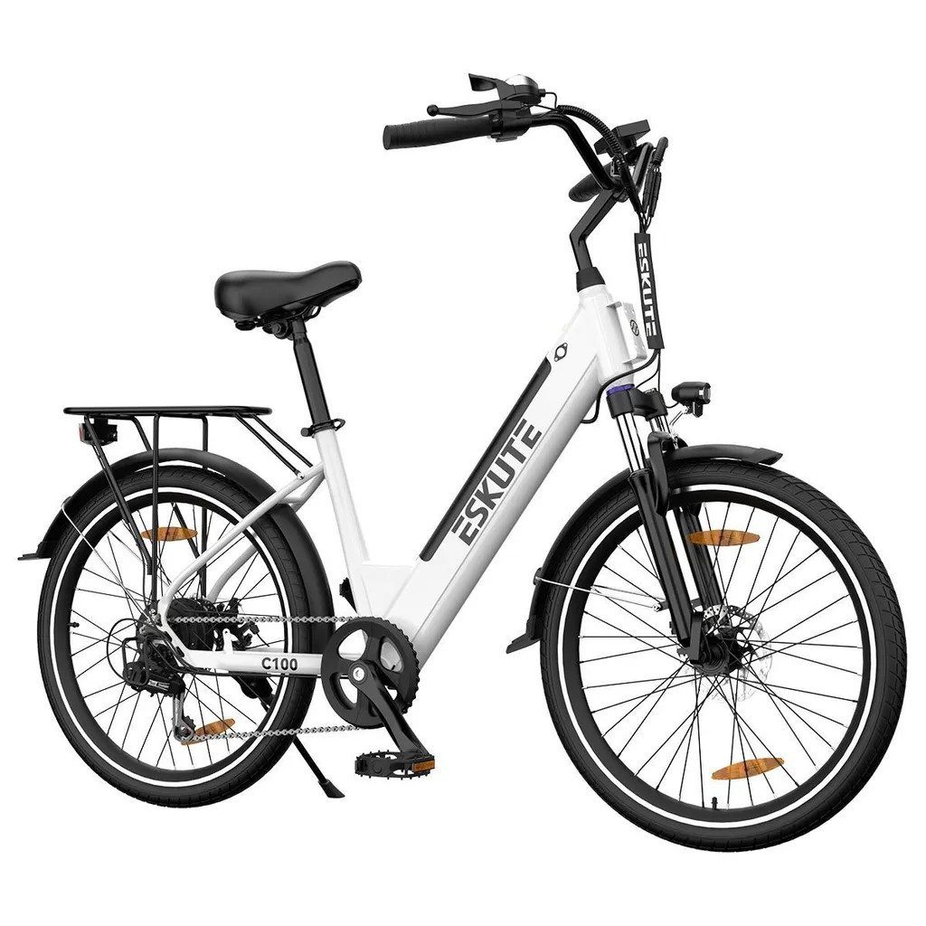 DOTMALL E-Bike Cityrad 26 Zoll Elektrofahrrad,250W Motor 36V 13AH abnehmbar akku,bis zu 60km