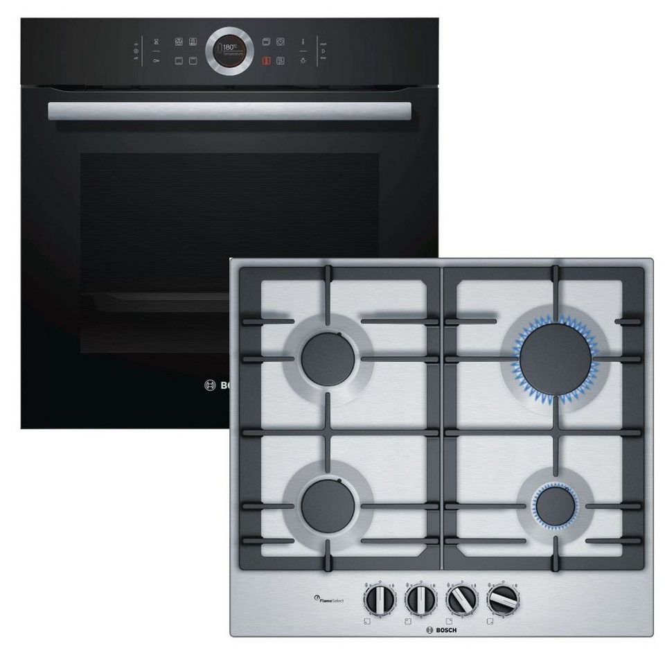 Bosch Backofen Set Ecoclean 4dheißluft Autopilot Granit Emaille
