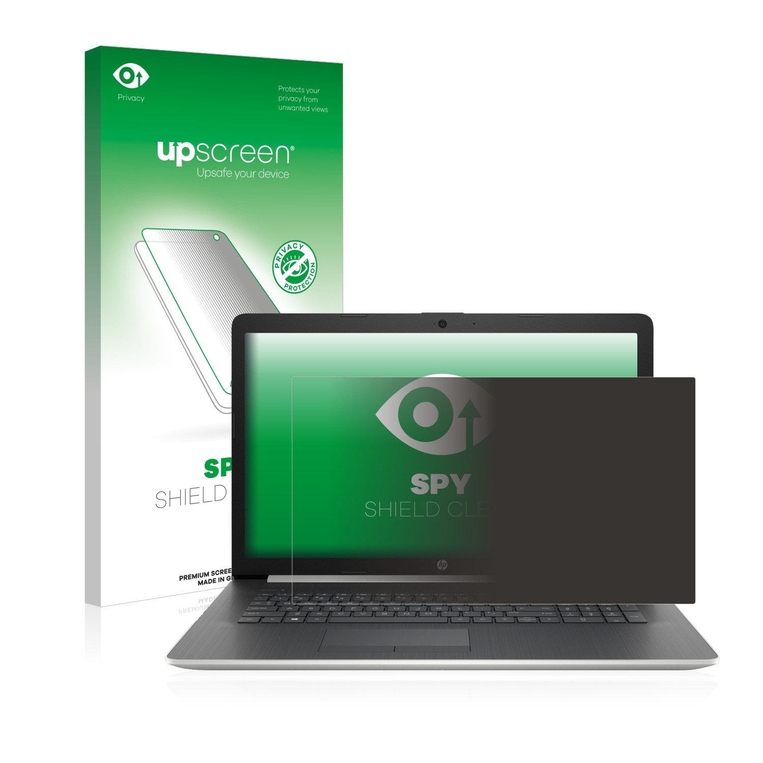 Upscreen Blickschutzfolie Für Hp 17 By3657ng Displayschutzfolie