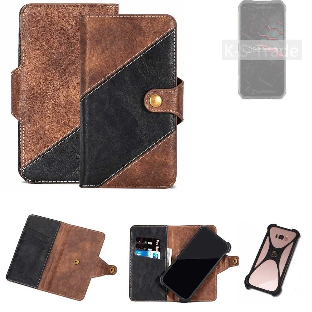 K S Trade Handyhülle Für Doogee V10 Handyhülle Schutzhülle Bookstyle