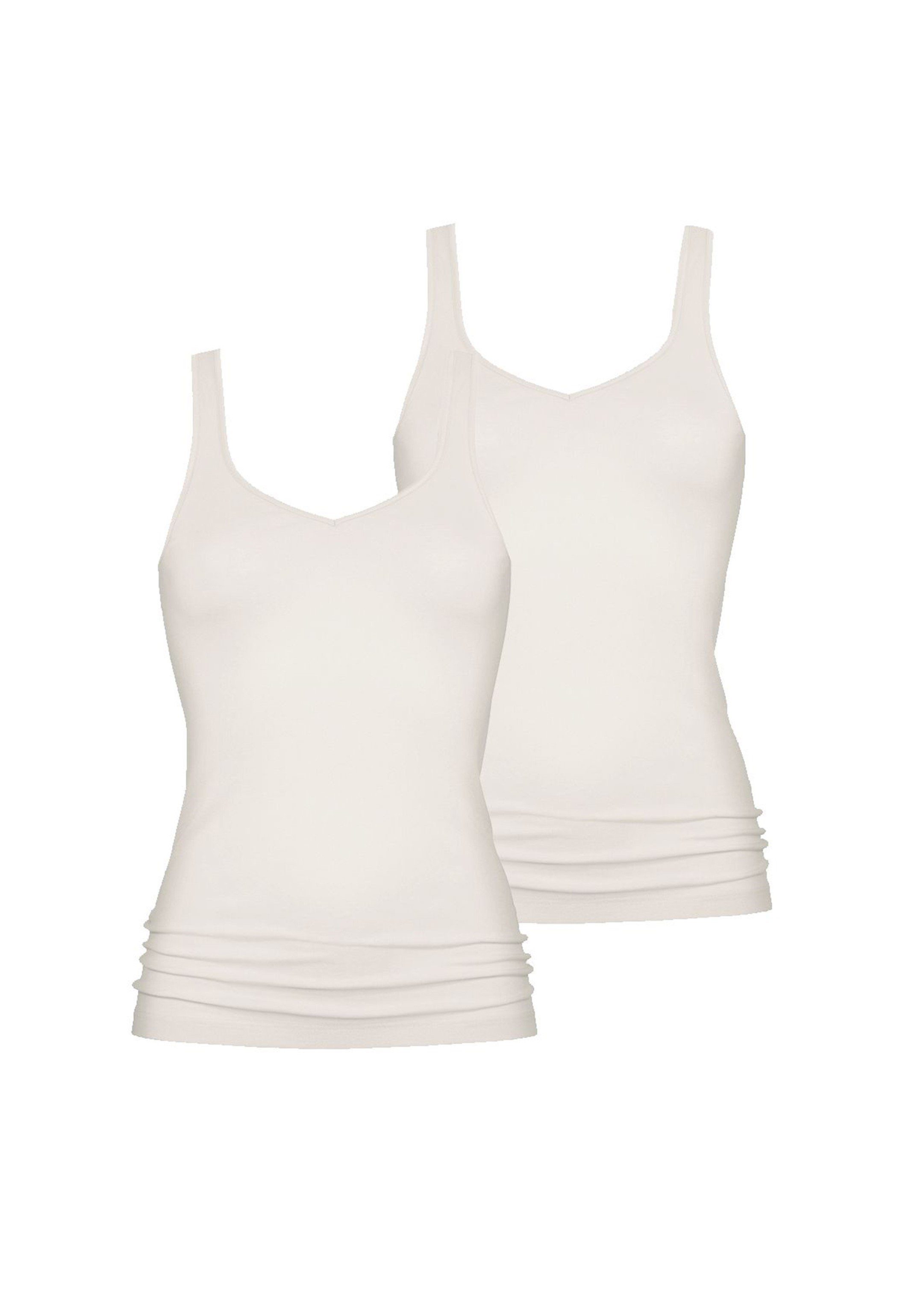 Mey Unterhemd 2er Pack Noblesse Spar Set 2 St Unterhemd Tanktop