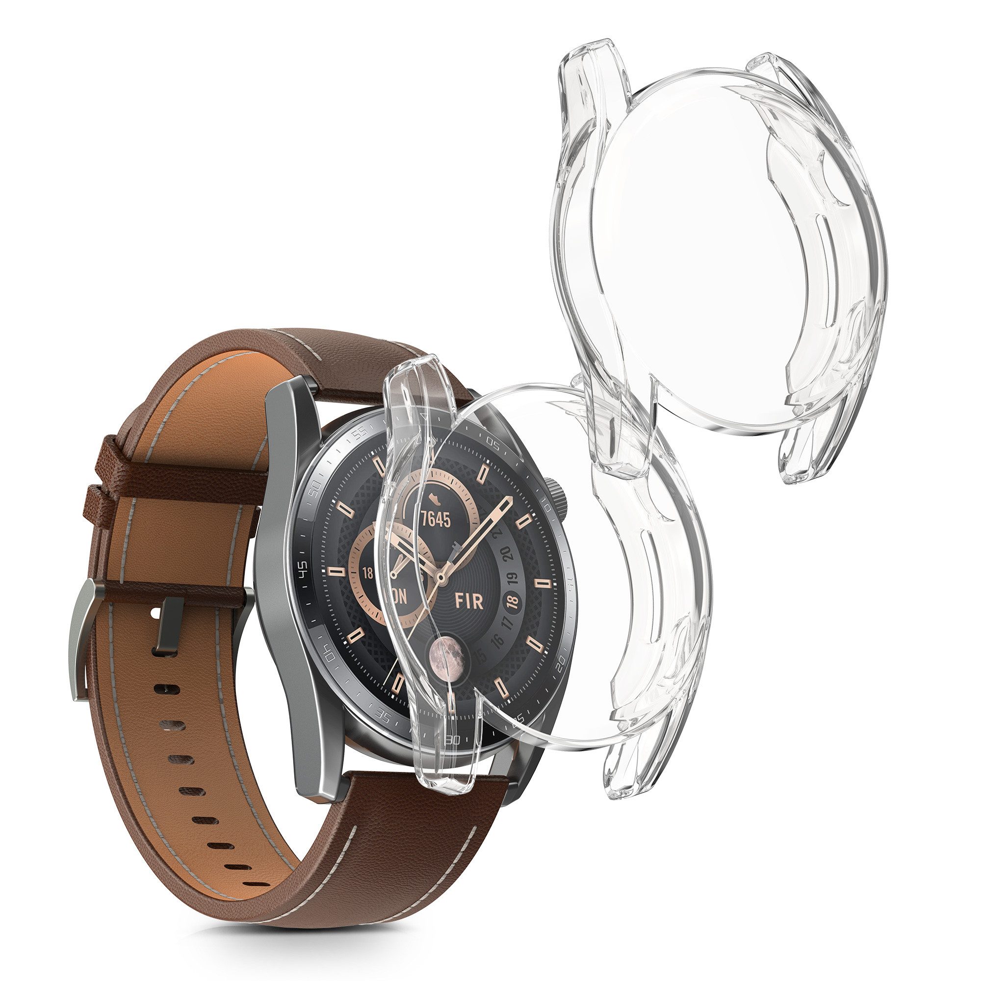 Kwmobile Smartwatch Hülle 2x Hülle Für Huawei Watch Gt 3 46mm