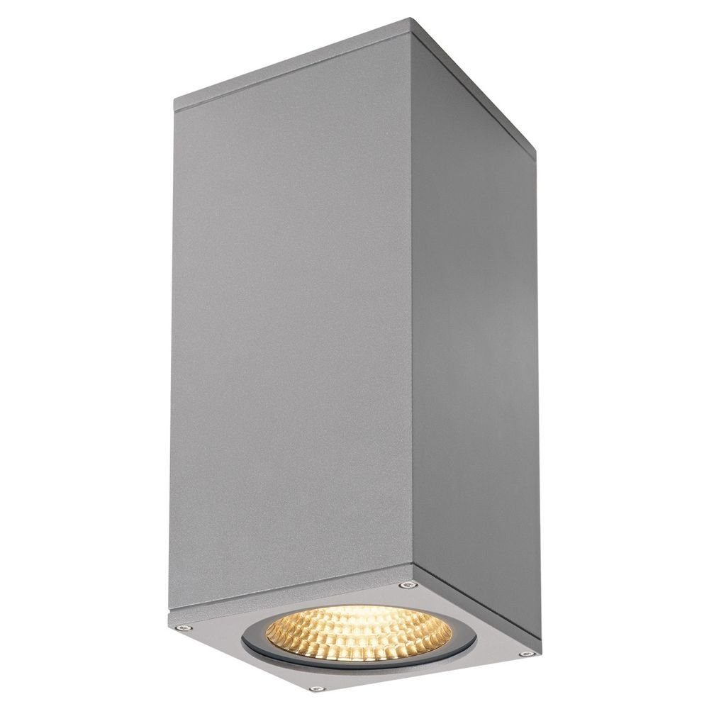 Slv Led Außen Wandleuchte Led Wandleuchte Big Theo Ip44 Silbergrau