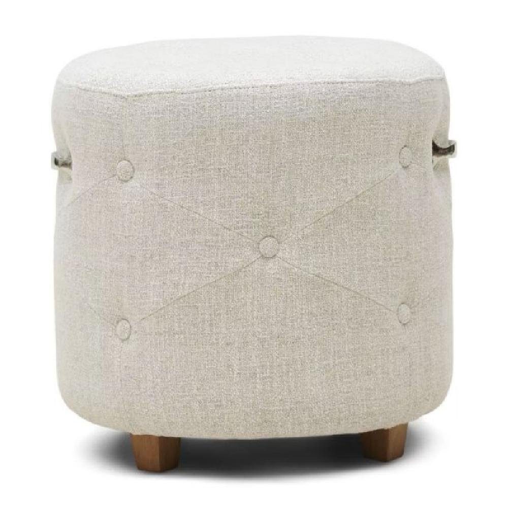Rivièra Maison Hocker Hocker Bowery Celtic Weave Antique White