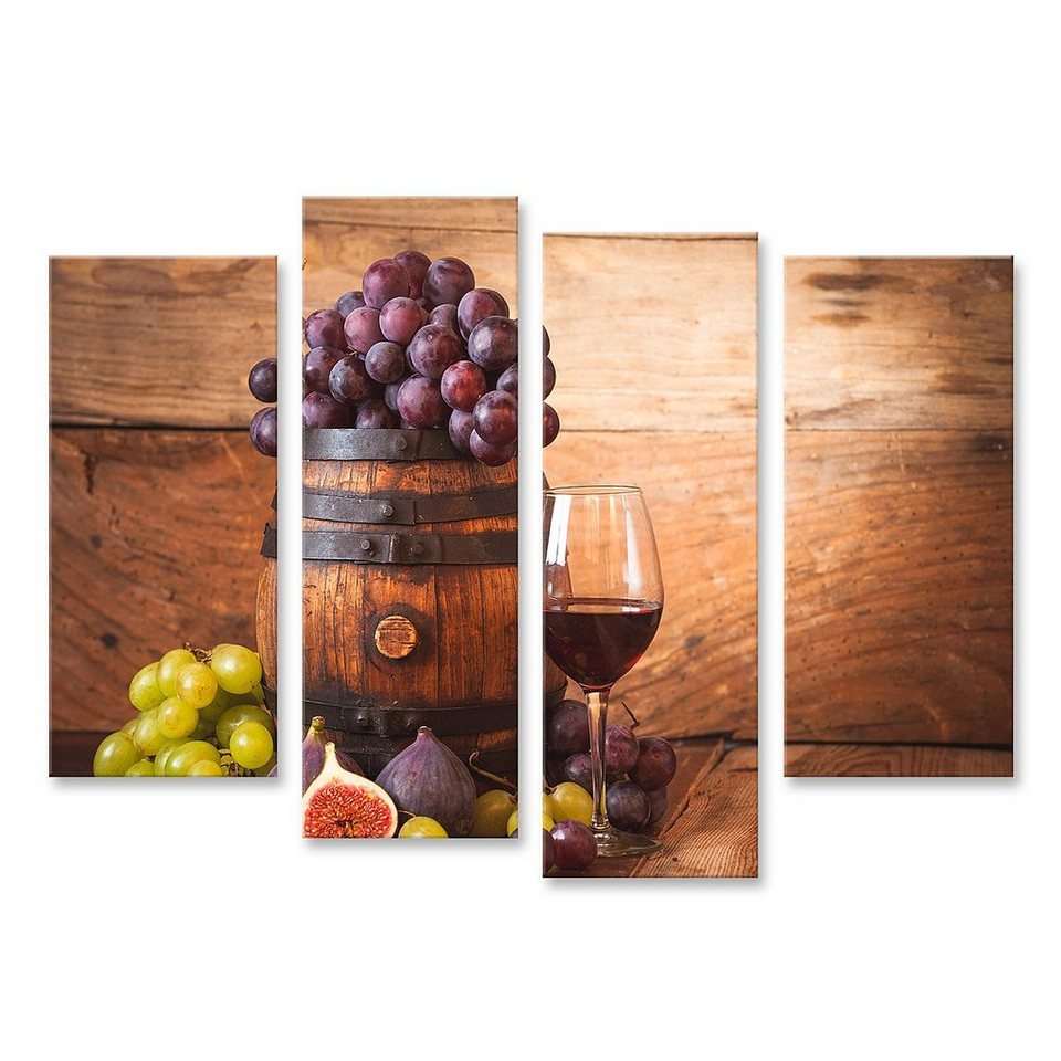 Islandburner Leinwandbild Bild Auf Leinwand Bild Mit Rotwein Traube Und
