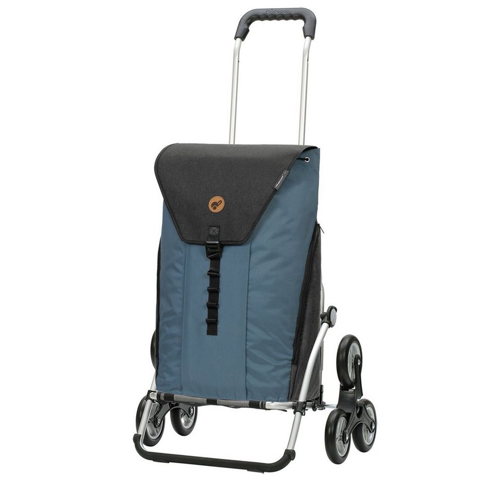 Andersen Einkaufstrolley Treppensteiger Royal Shopper 45 L Reflektoren