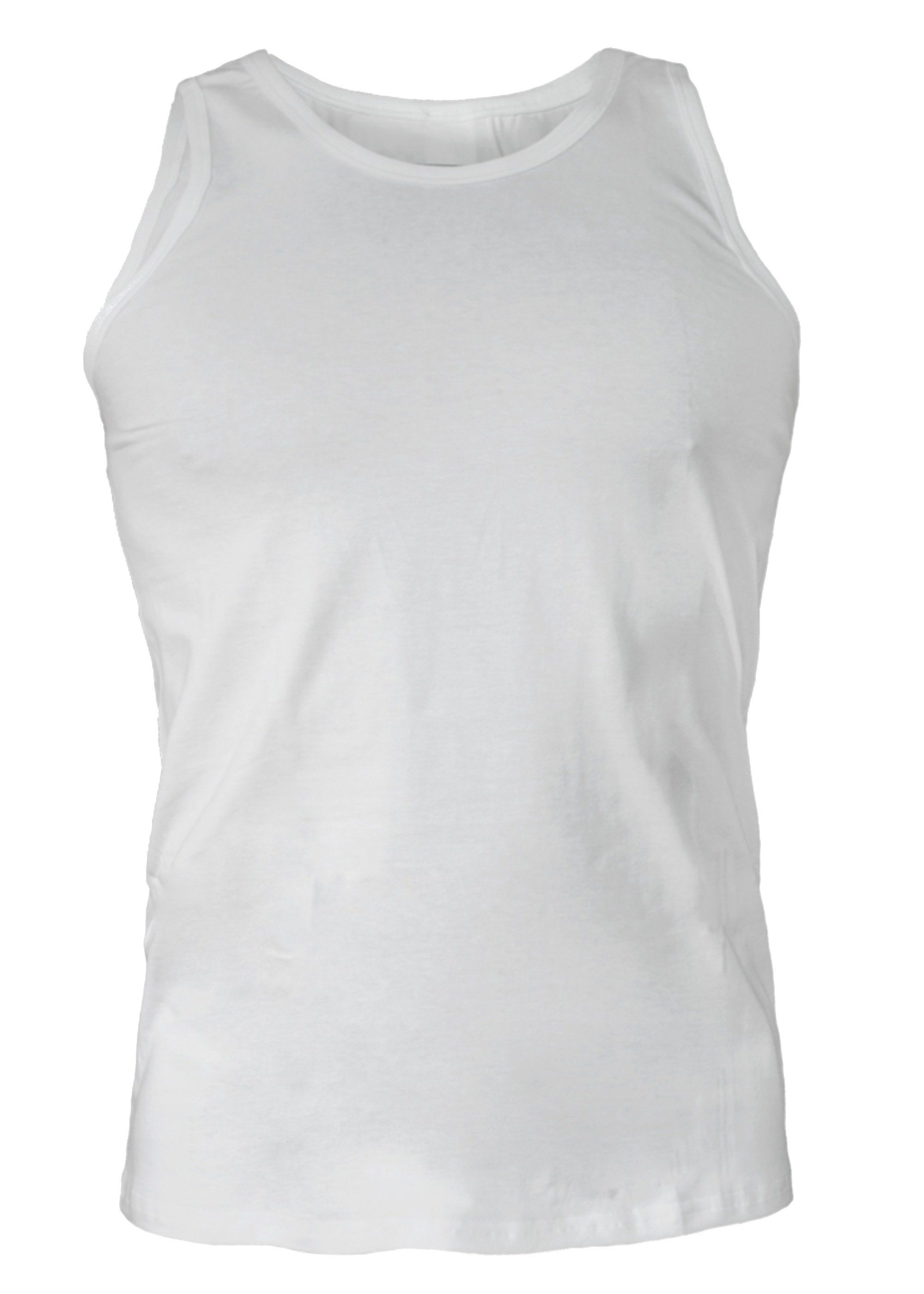 Geronimo Achseltop Basic Basic Comfort Tank-Top White (Achsel-Shirt ...