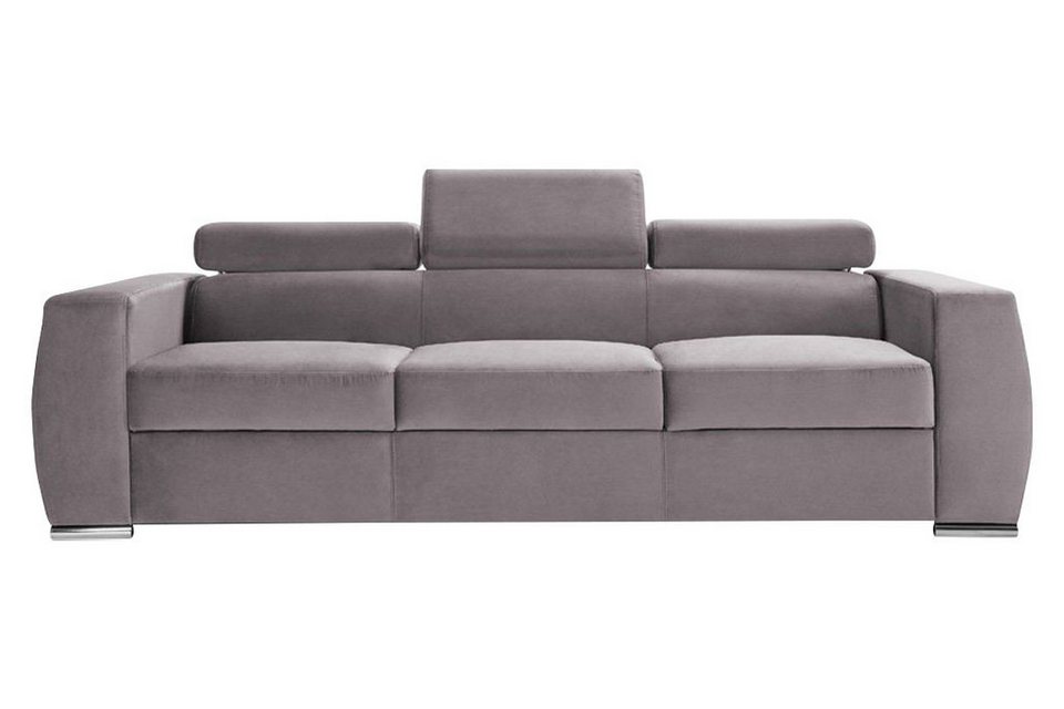 Jvmoebel Sofa Design Sofa Bettfunktion Polster Modern Textil Stoff