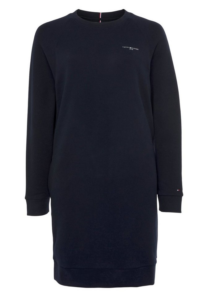 Tommy Hilfiger Curve Sweatkleid Crv 1985 Mini Corp C Nk Drs Ls Mit