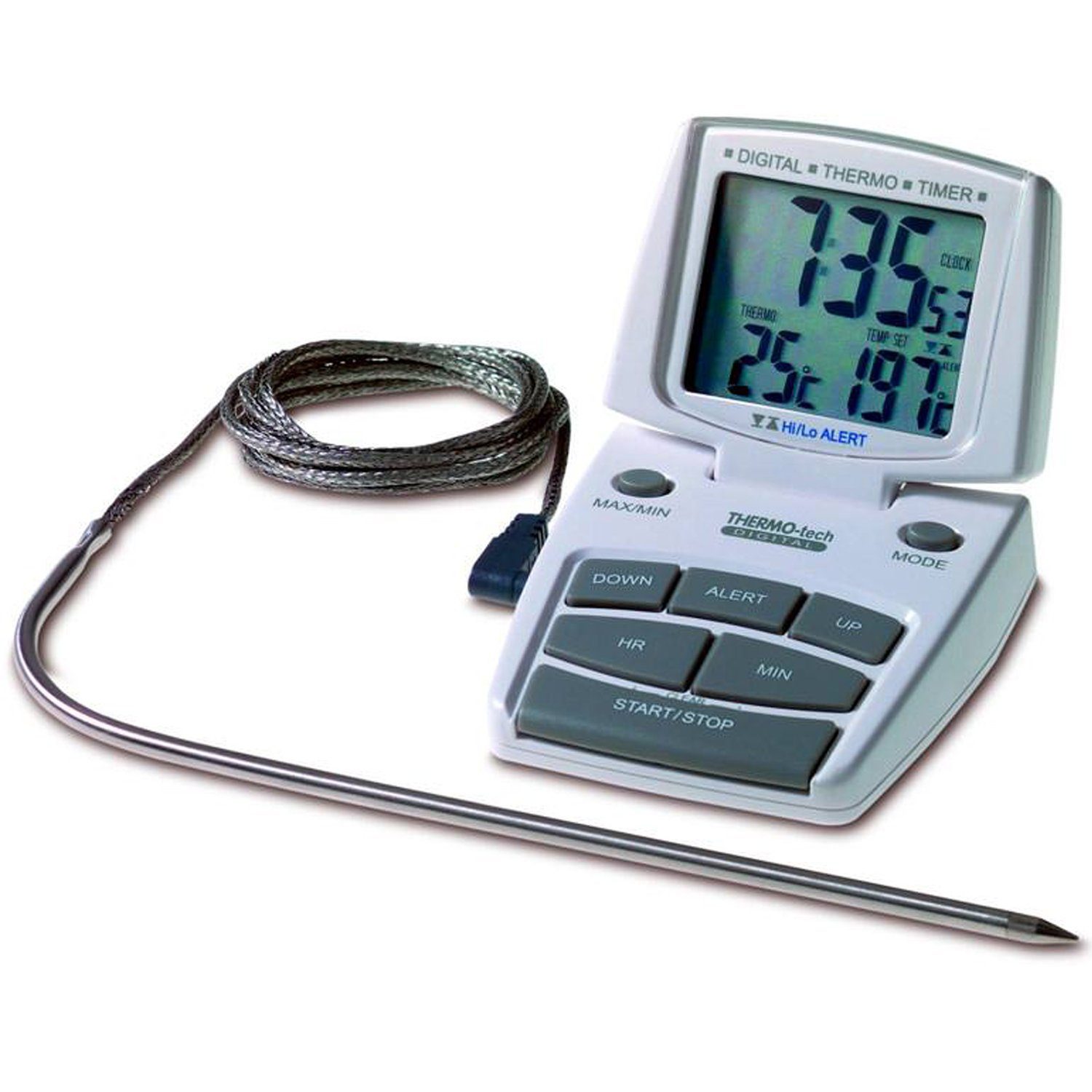 TFA Dostmann Bratenthermometer Küchen-Thermo-Timer Küchenthermometer ...