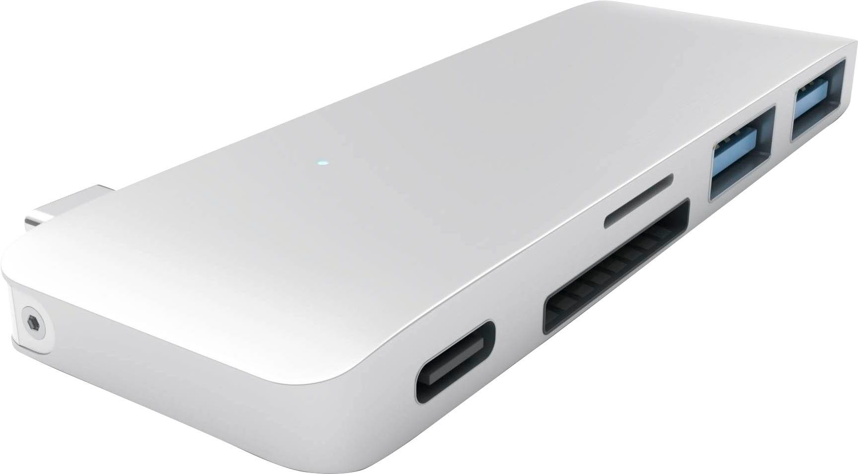 Satechi Type-C Passthrough USB Hub USB-Adapter zu MicroSD-Card, SD-Card ...