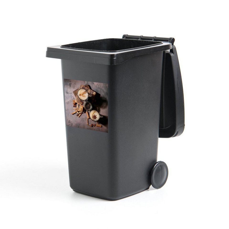 Muchowow Wandsticker Loser Tee Milch Zimt 1 St Mülleimer