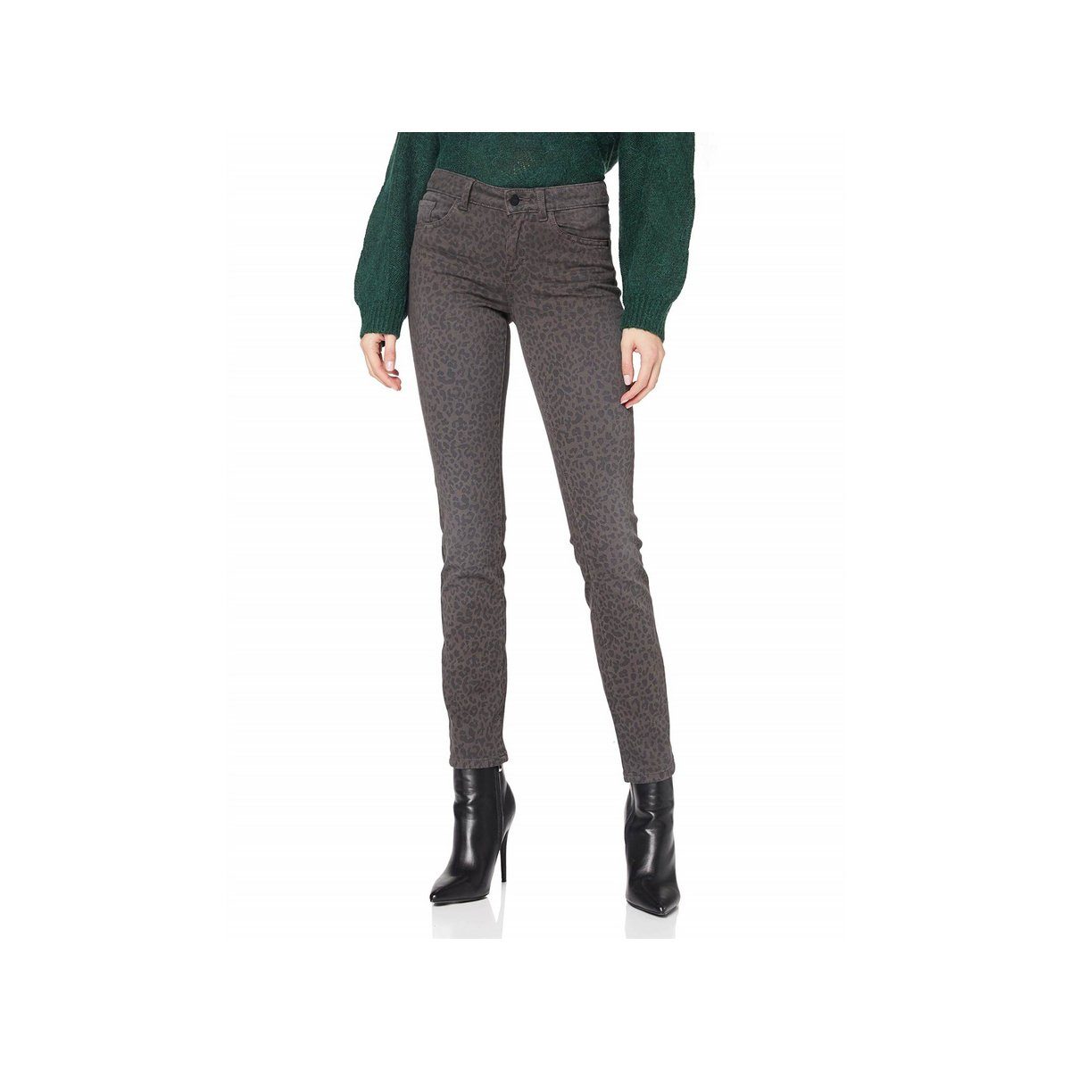 Tom Tailor Stoffhose Grau Regular 1 Tlg