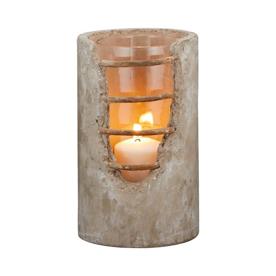 Hti Living Windlicht Windlicht Mit Glas M Stück 1 St 1 Windlicht