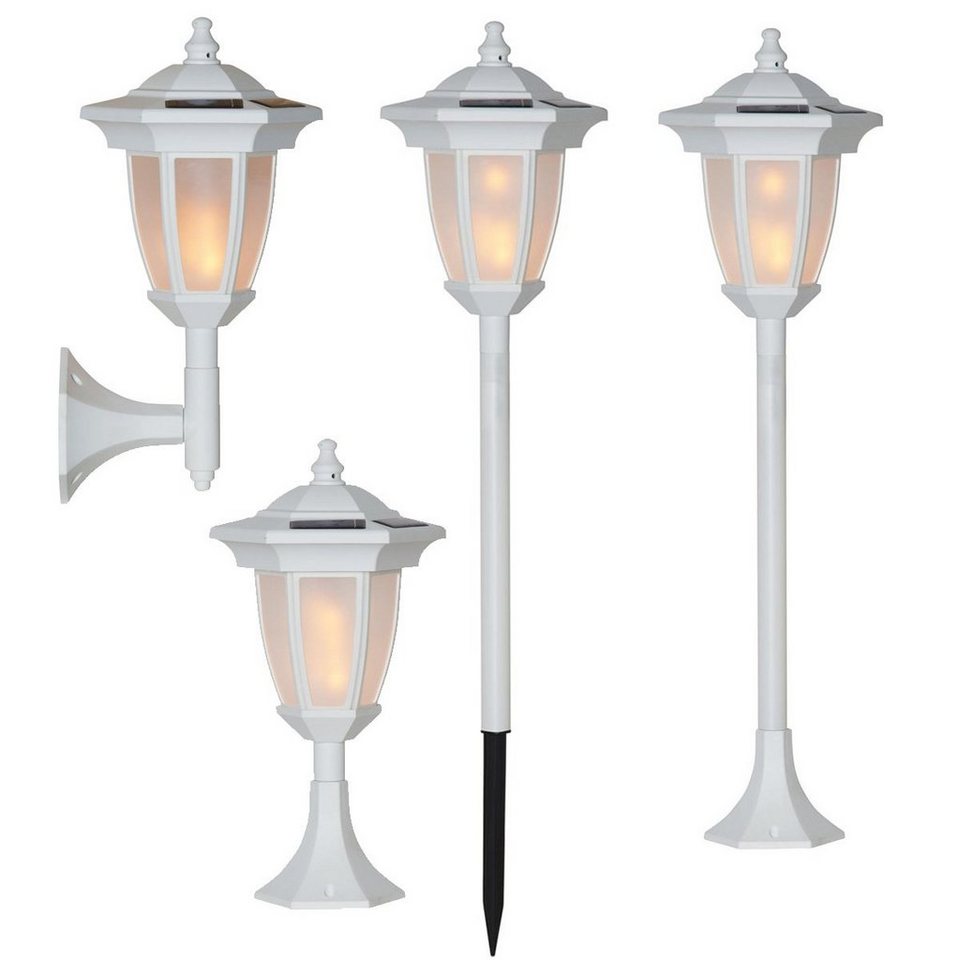 Star Trading Led Laterne Led Solar Laterne Flamme 4in1 Tischboden